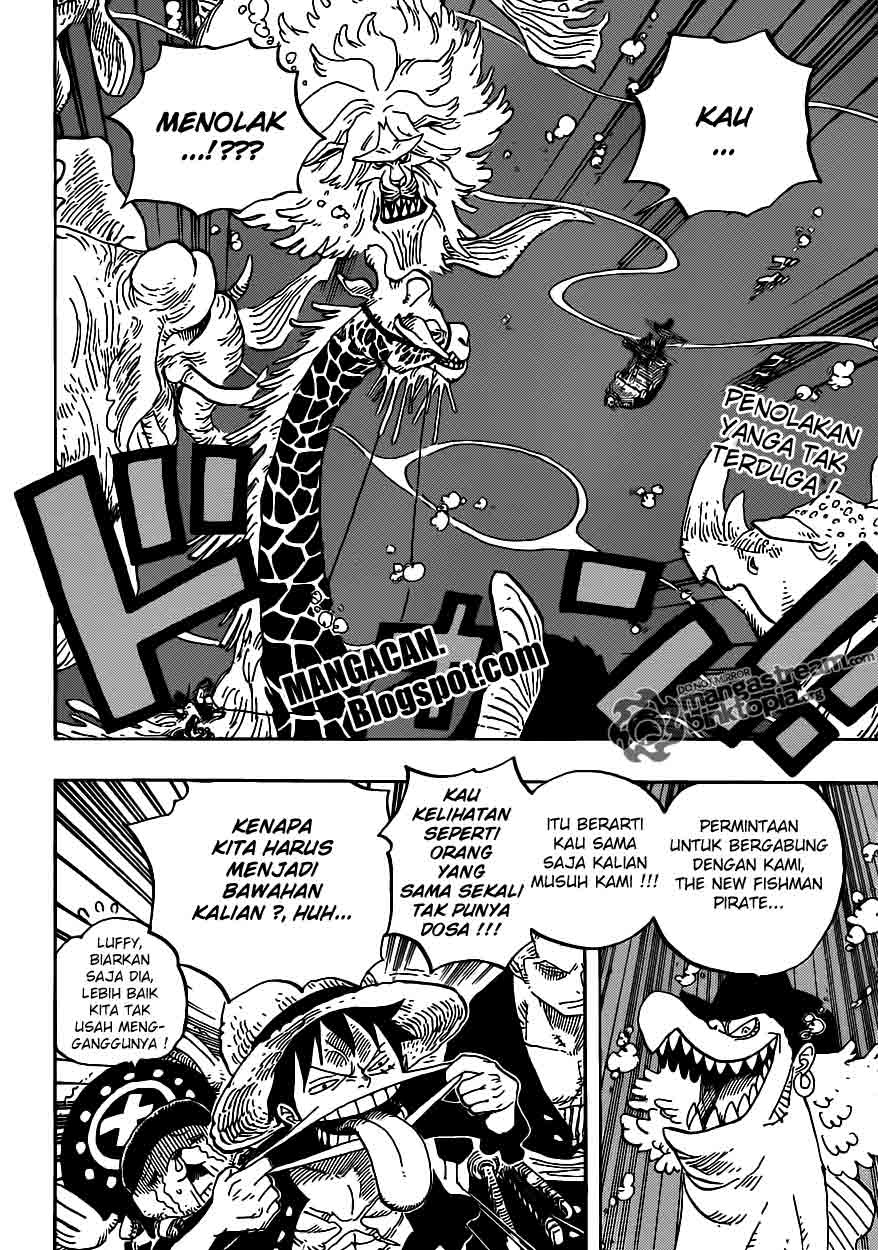 One Piece 608 : surga Bawah laut | Anime Scanlation
